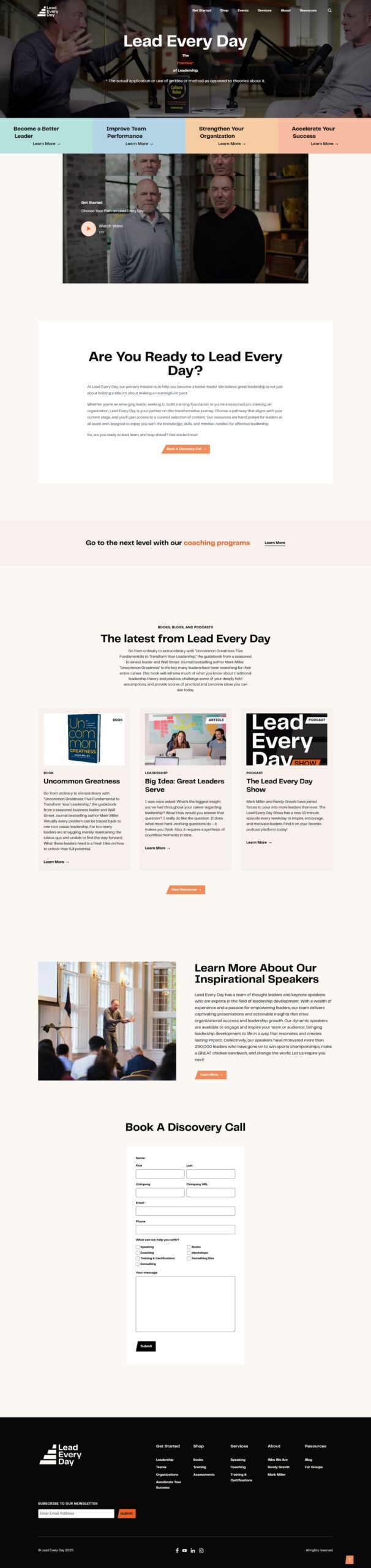 Lead Every Day | One Eighty Digital